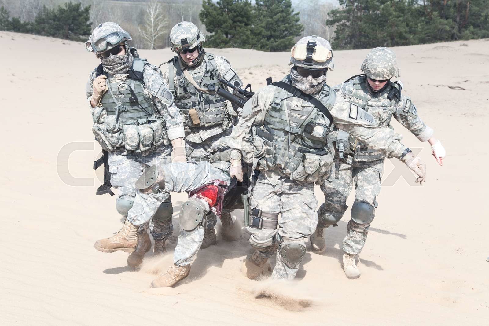 rescuing | Stock image | Colourbox