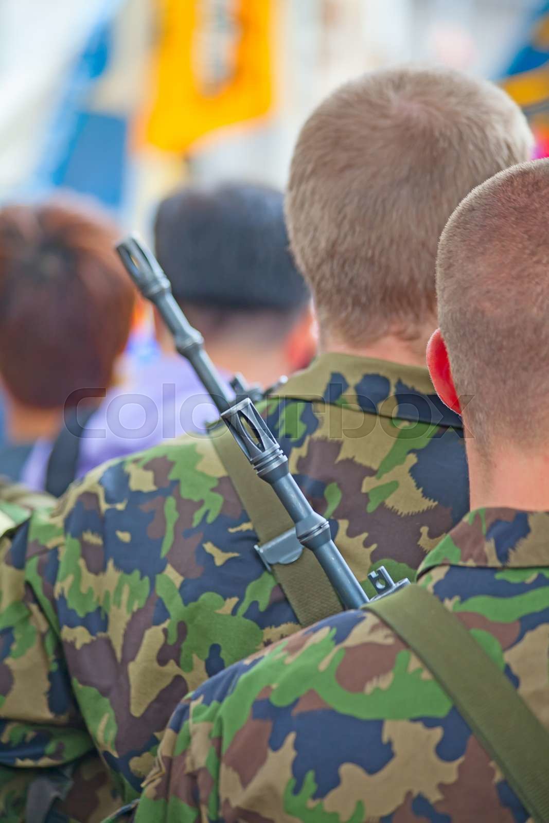 swiss army uniform | Stock image | Colourbox