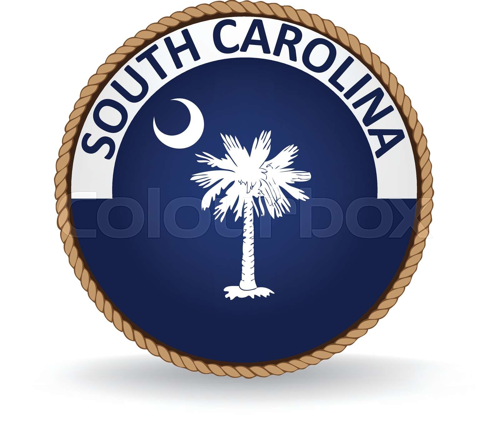 South Carolina State Seal | Stock vector | Colourbox