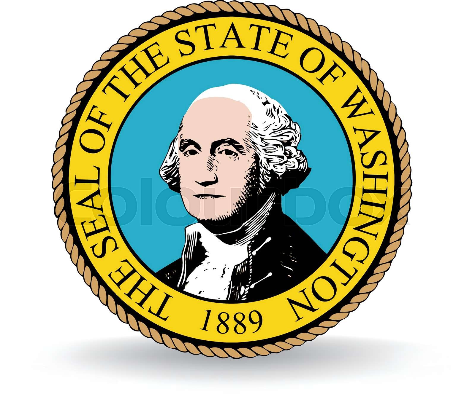 Washington State Seal | Stock vector | Colourbox