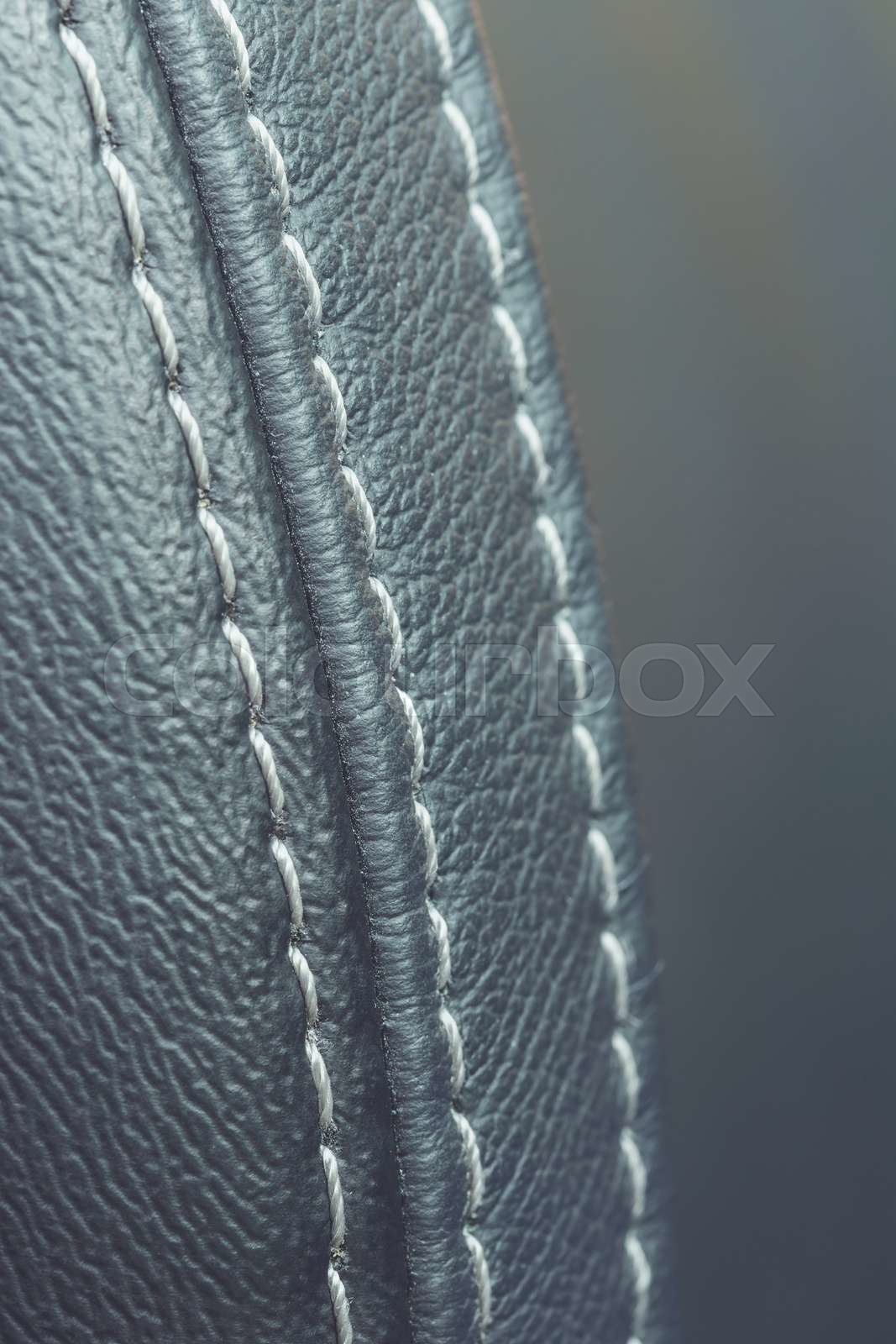 Car interior texture of seat, low depth of focus | Stock image | Colourbox