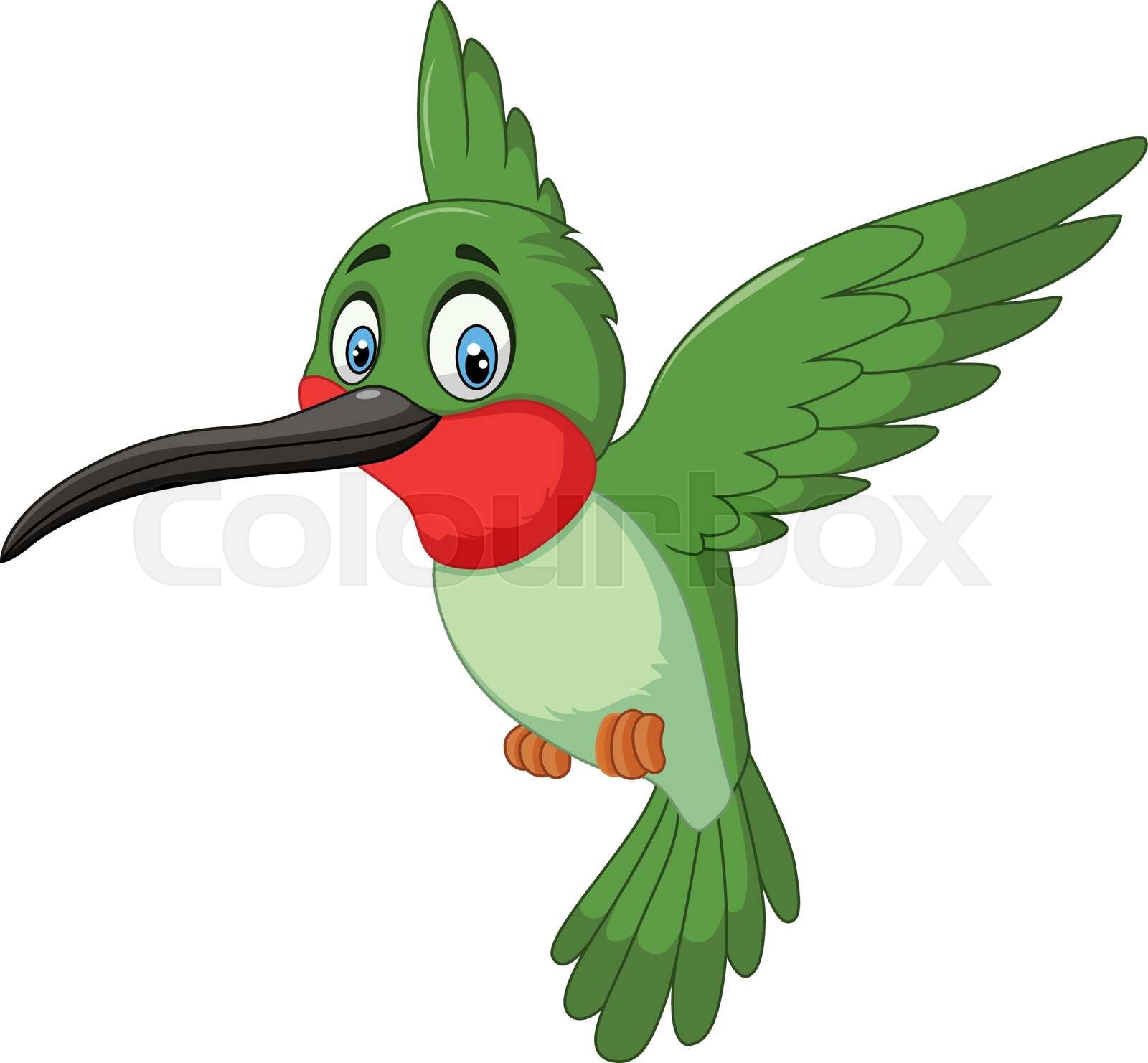 Cartoon cute small bird | Stock vector | Colourbox