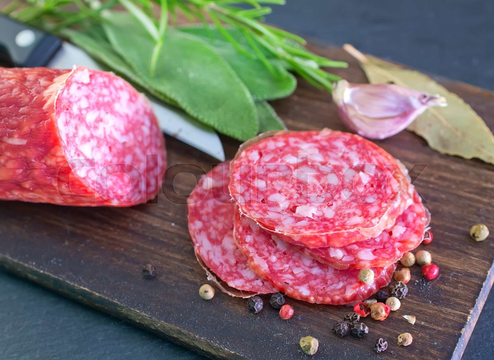 salami | Stock image | Colourbox