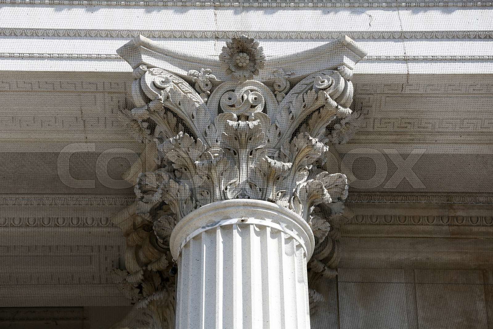 Washington DC. Pillars. | Stock image | Colourbox