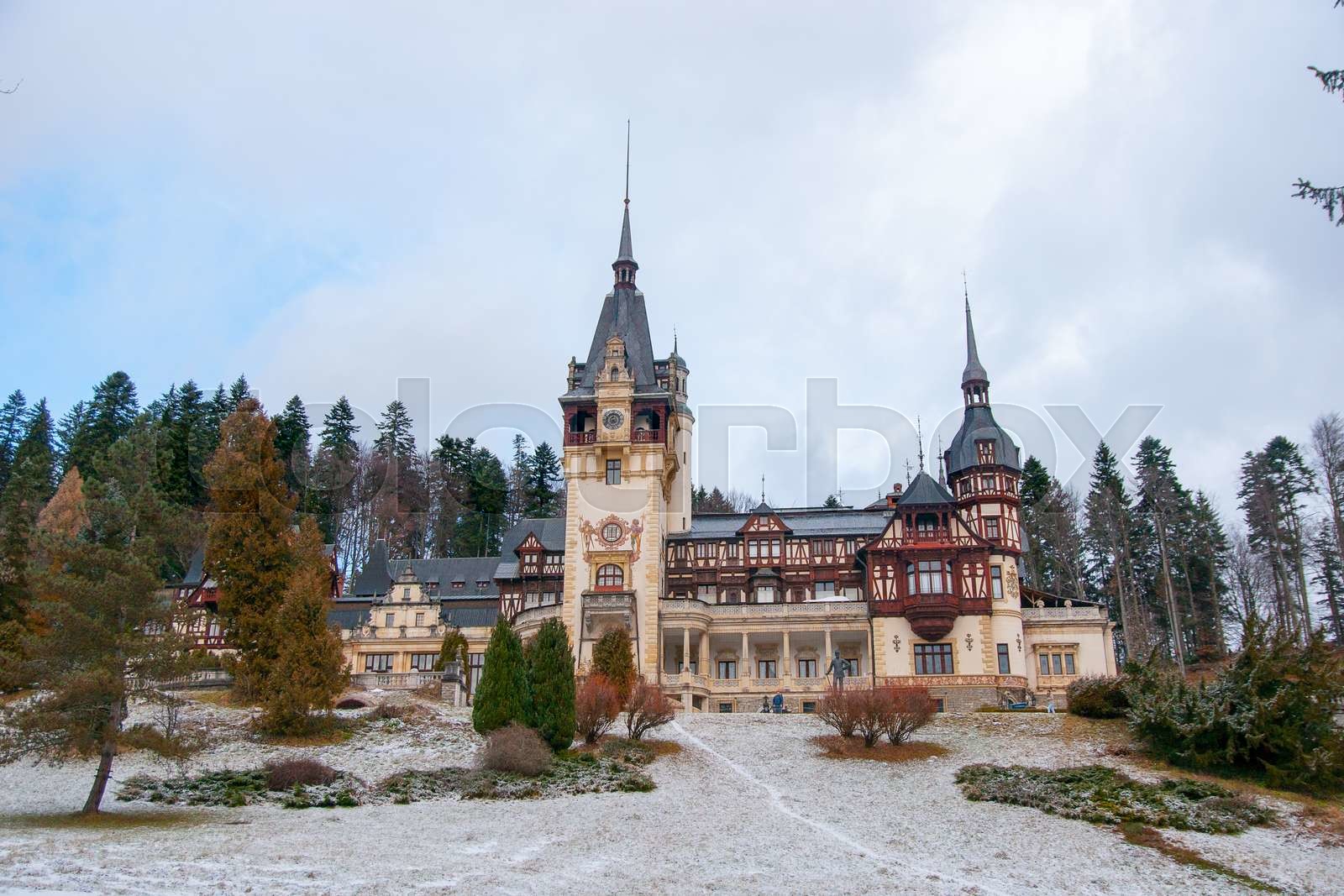 Peles castle in Romania | Stock image | Colourbox