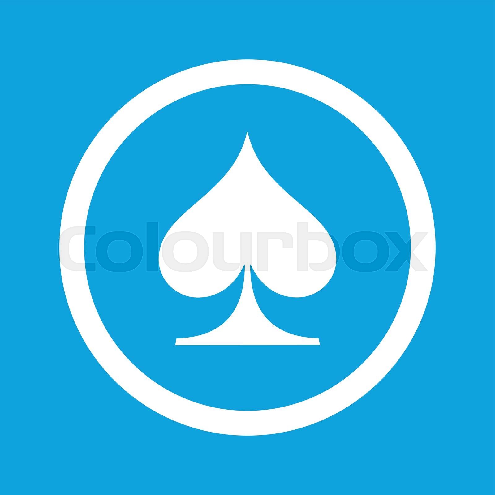 Spades sign icon | Stock vector | Colourbox
