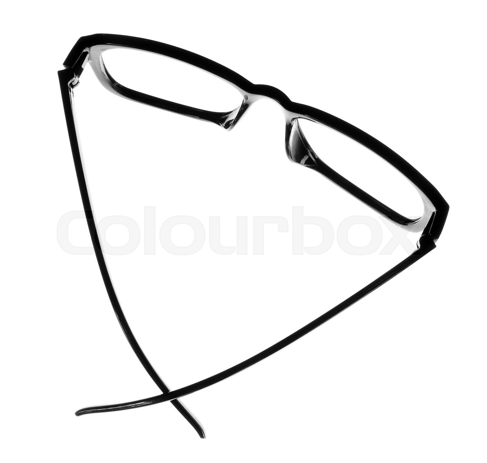 Black Eye Glasses Stock Image Colourbox