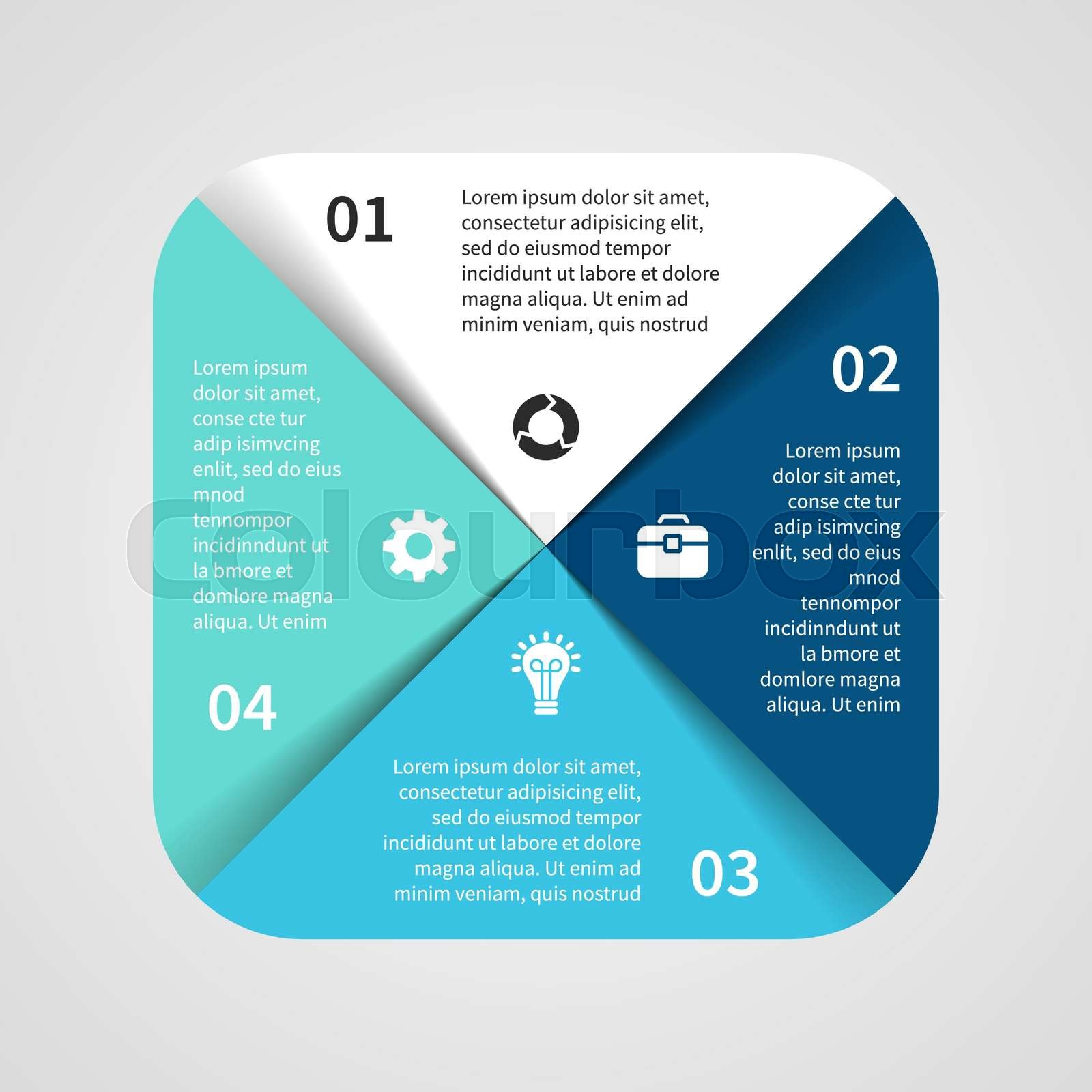 infografik, produkt, symbol | Stock-Vektor | Colourbox