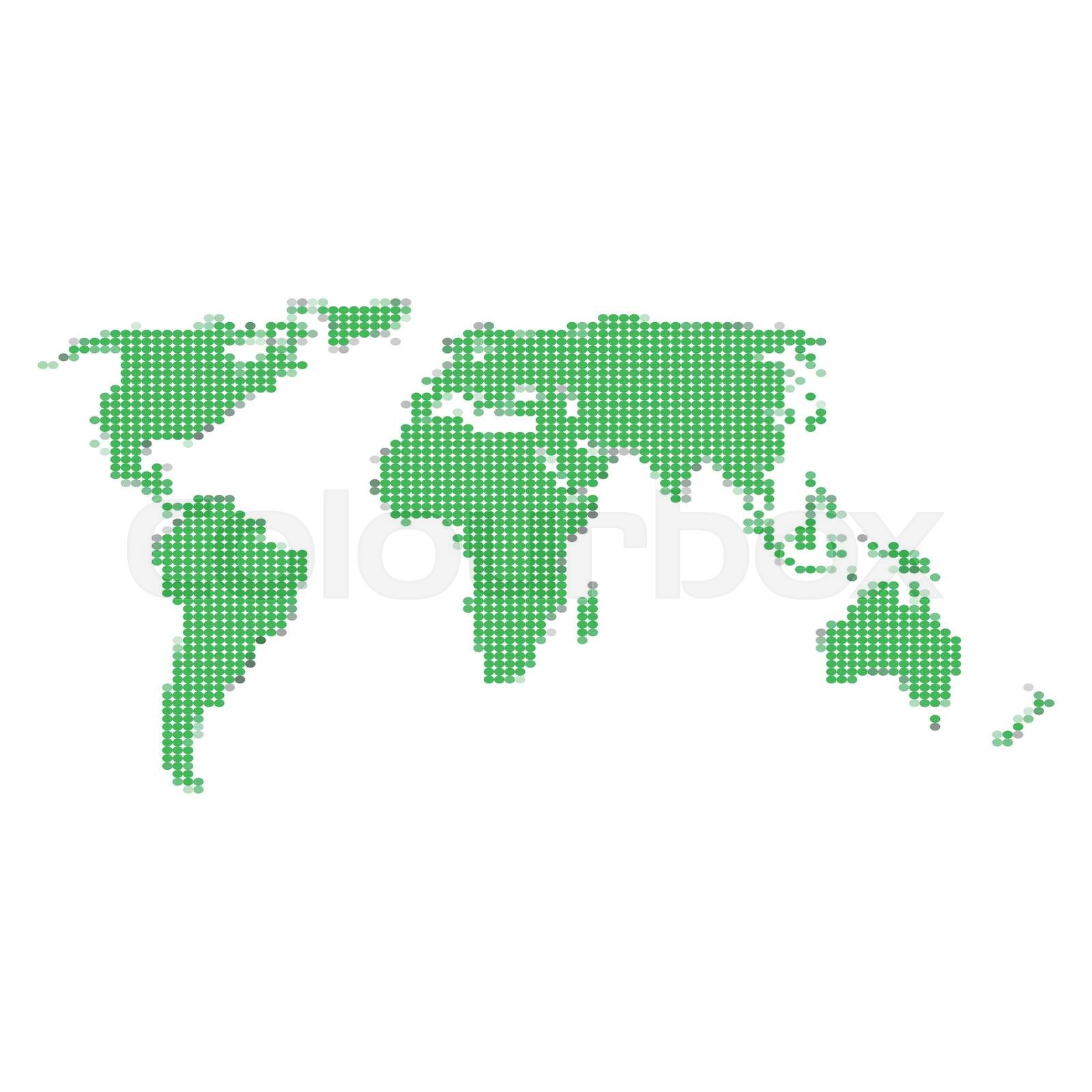 World Map Illustration | Stock vector | Colourbox