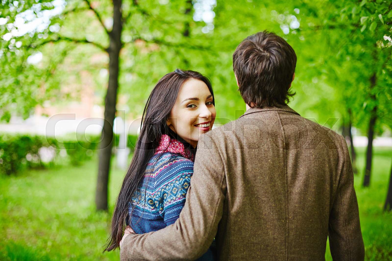 Happy girlfriend | Stock image | Colourbox
