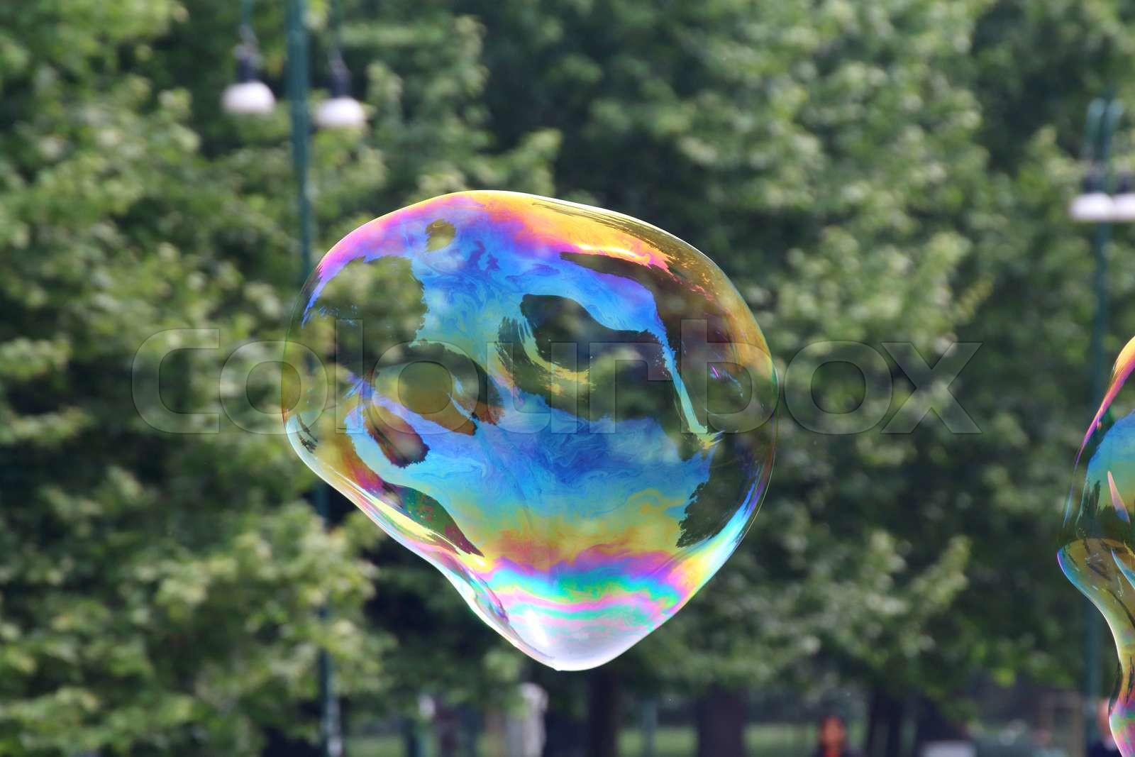 Giant Soap Bubbles Stock Image Colourbox giant-soap-bubbles-stock-image-colourbox