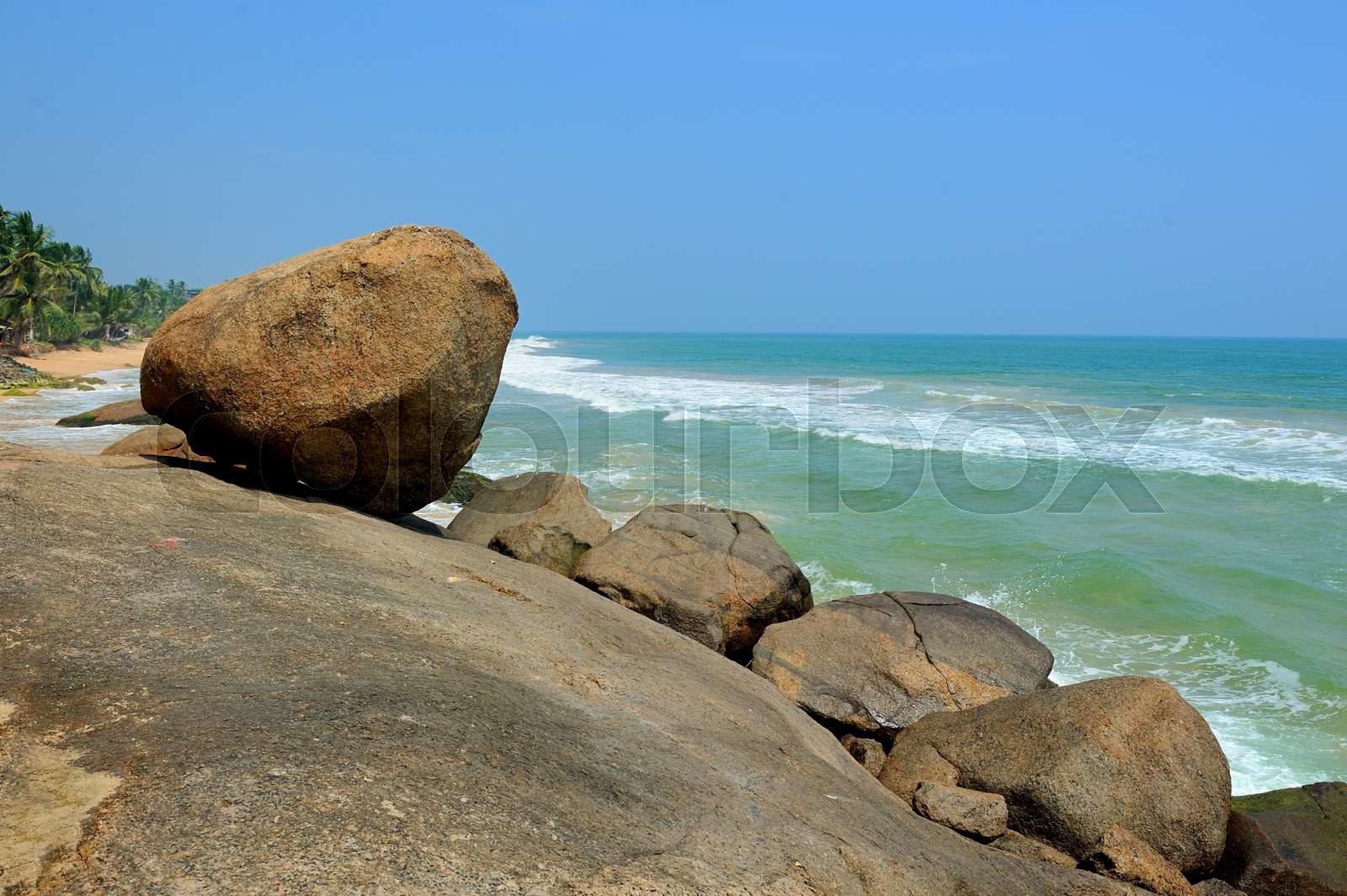 Tropical Beach Stock Image Colourbox