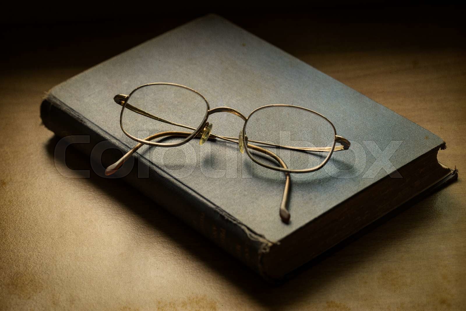 Old booka on table | Stock image | Colourbox