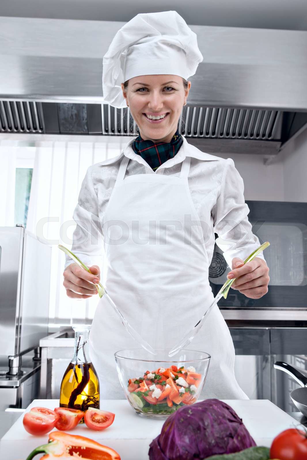 Woman Chef | Stock image | Colourbox