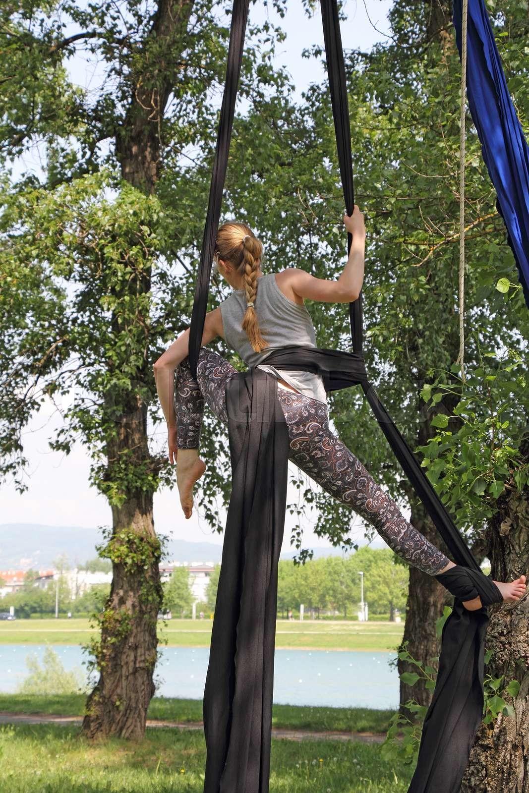 Woman gymnast | Stock image | Colourbox