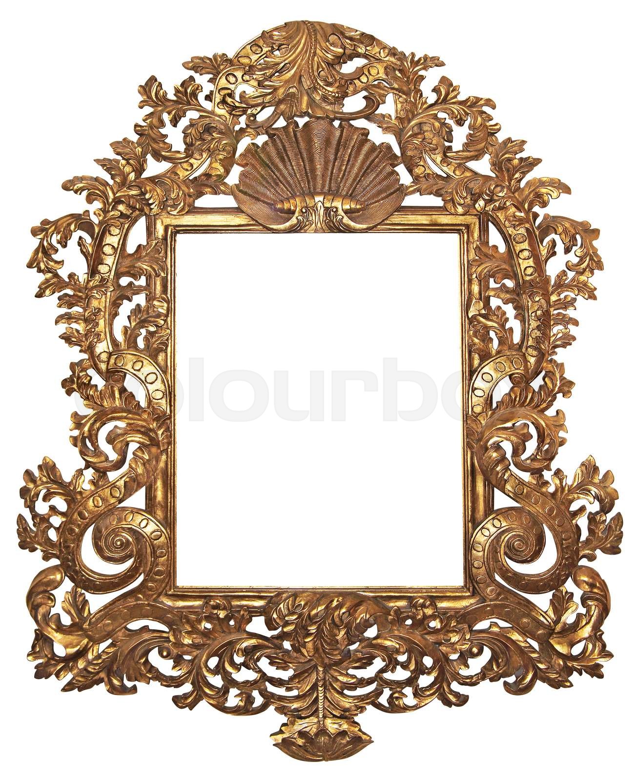 Gilded frame | Stock image | Colourbox