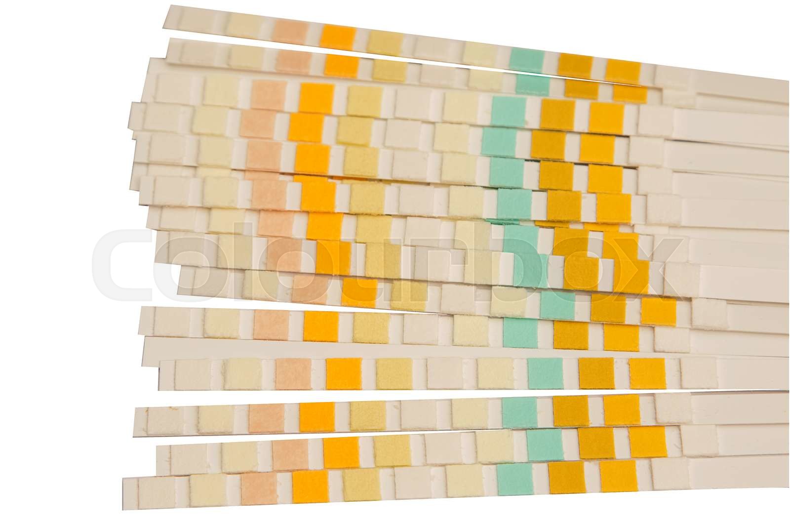 pile of urine stick test | Stock image | Colourbox