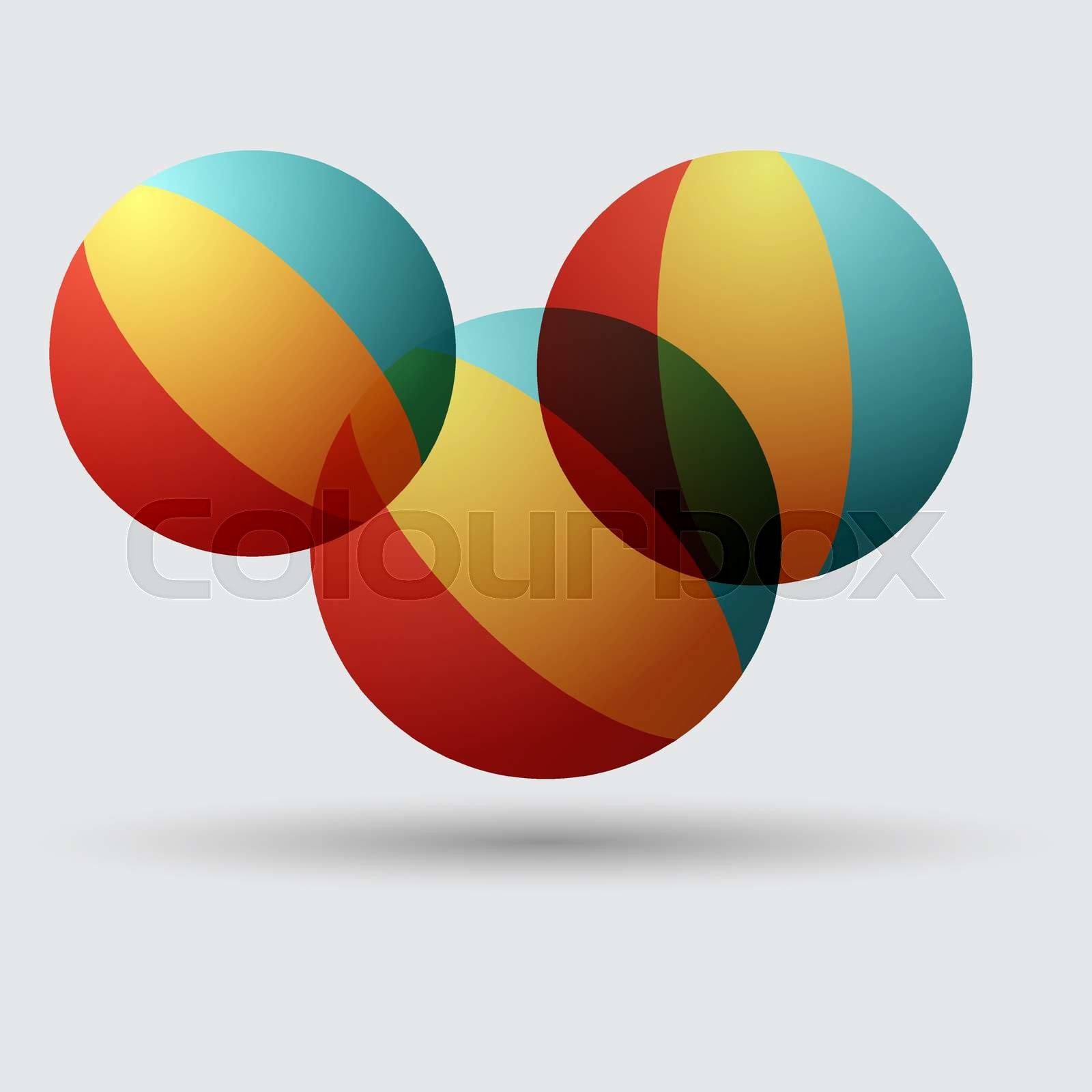 ball icon | Stock vector | Colourbox