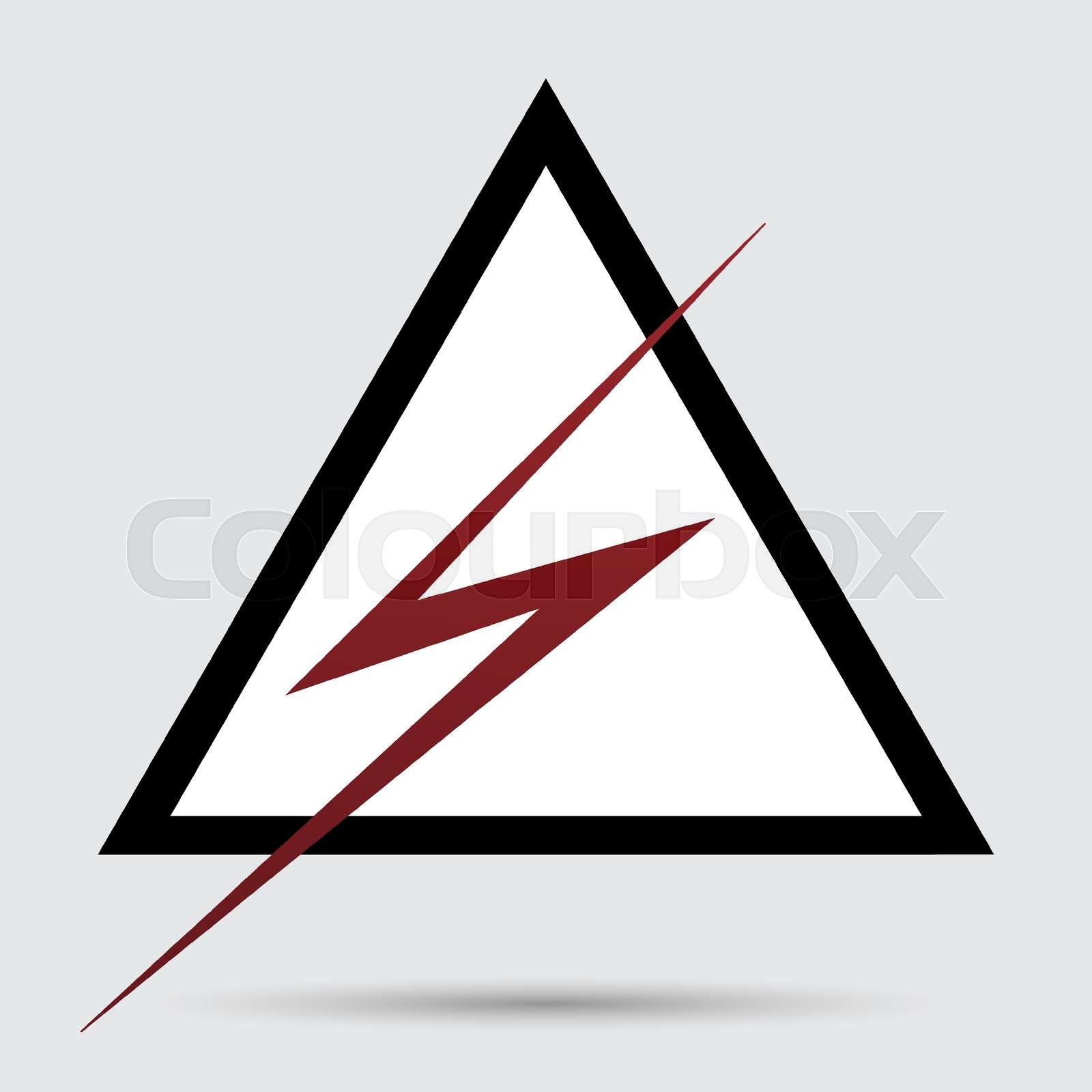 Lightning arrow icon | Stock vector | Colourbox