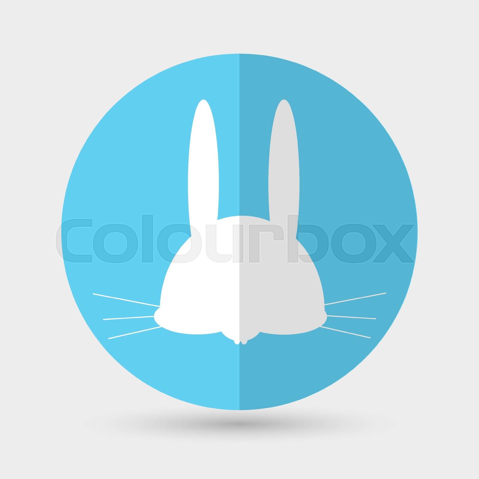 hare icon | Stock vector | Colourbox