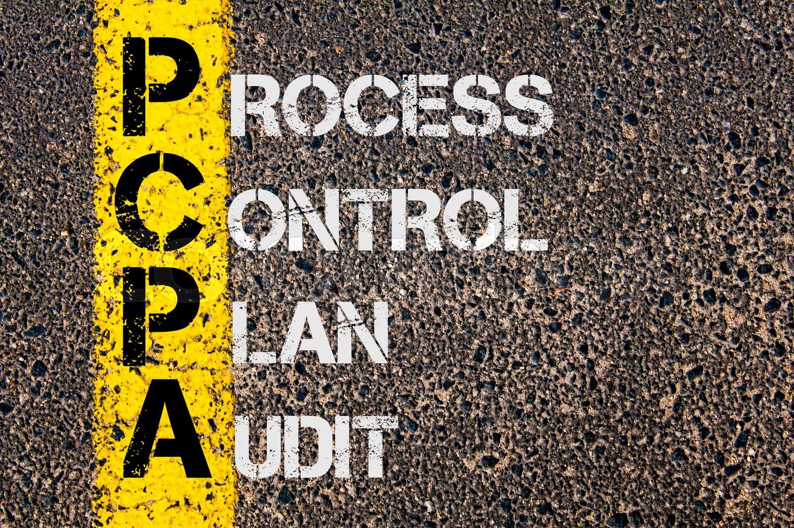Business Acronym PCPA as Process Control Plan Audit | Stock image ...