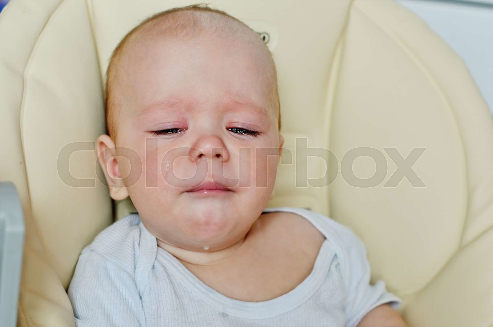 crying baby | Stock image | Colourbox