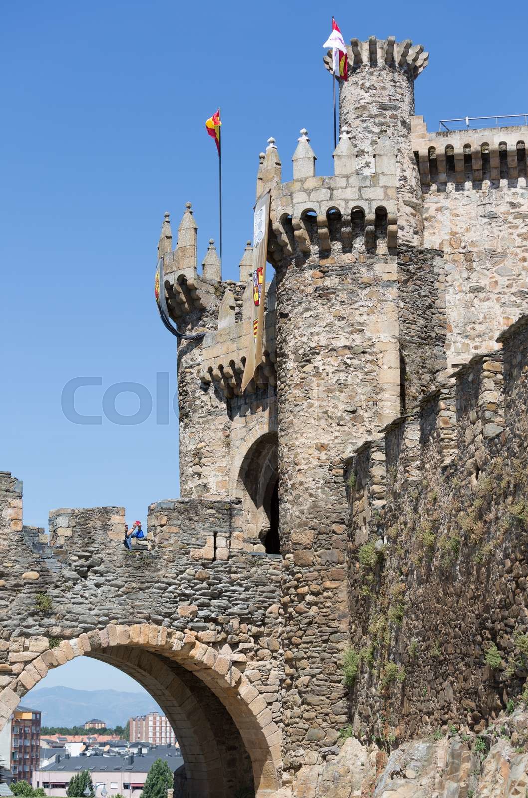 Castle of the Templars | Stock image | Colourbox