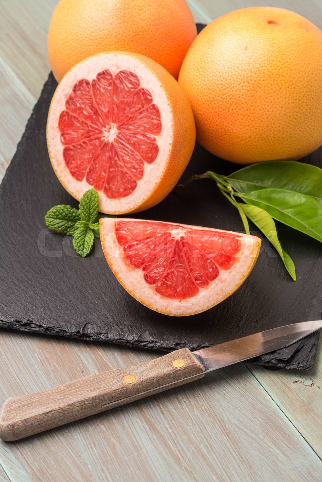Ripe grapefruit | Stock image | Colourbox