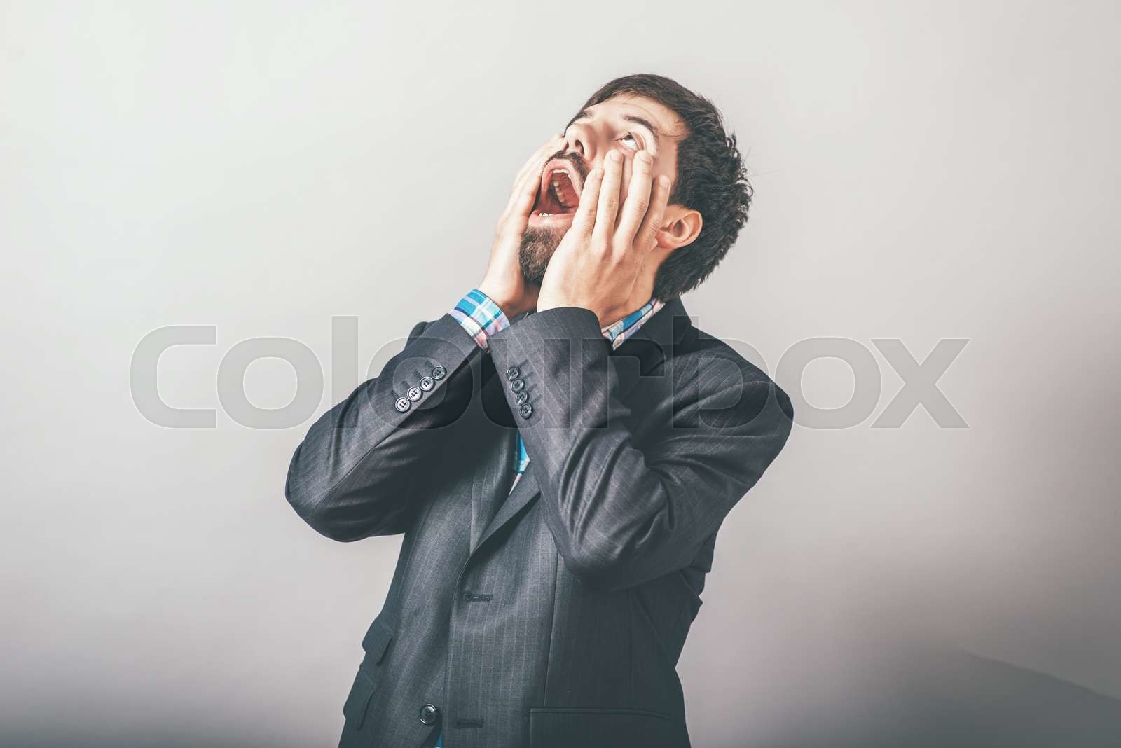 man confused | Stock image | Colourbox