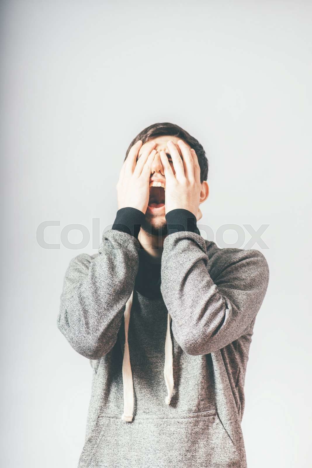 man in despair | Stock image | Colourbox