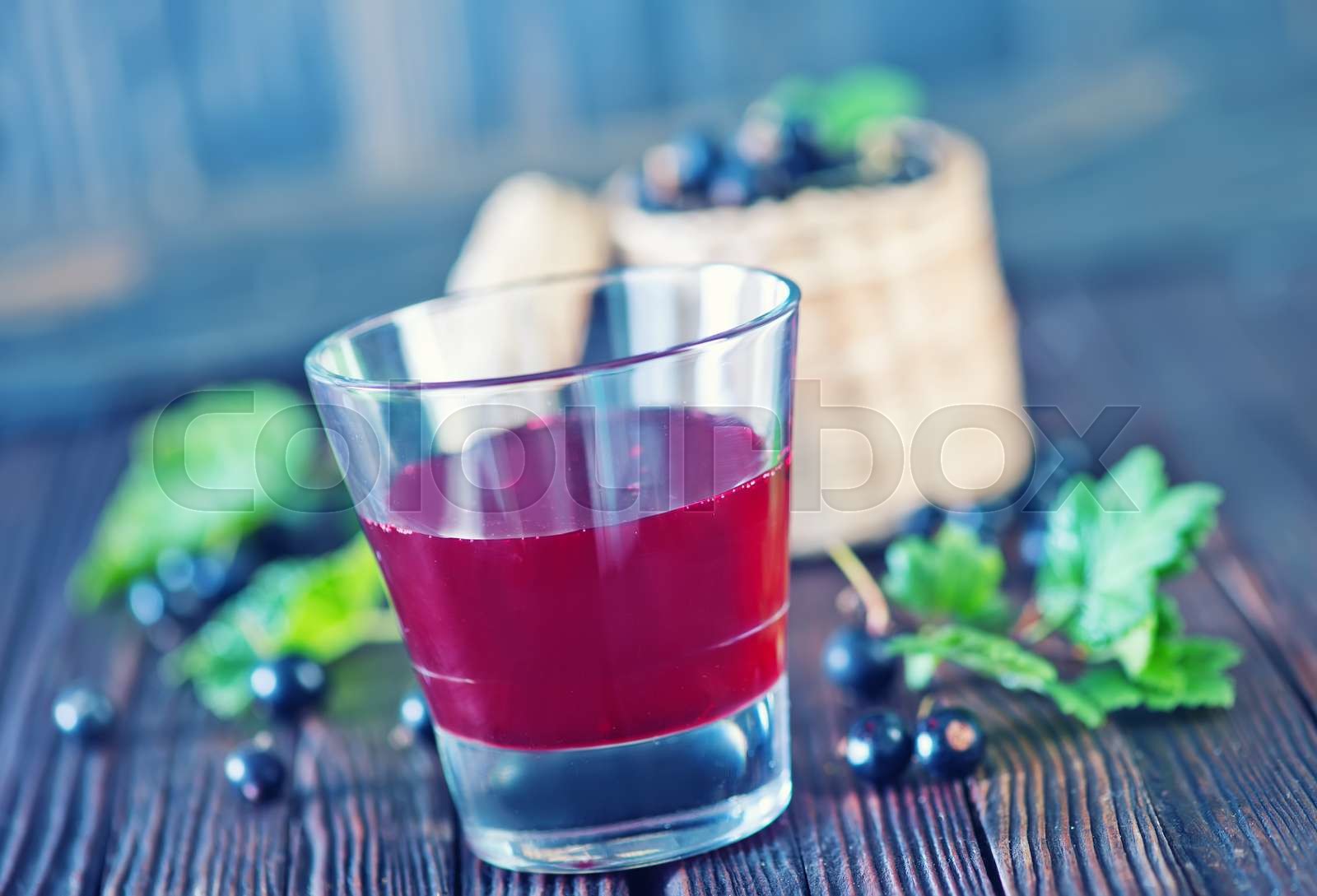 black currant juice | Stock image | Colourbox