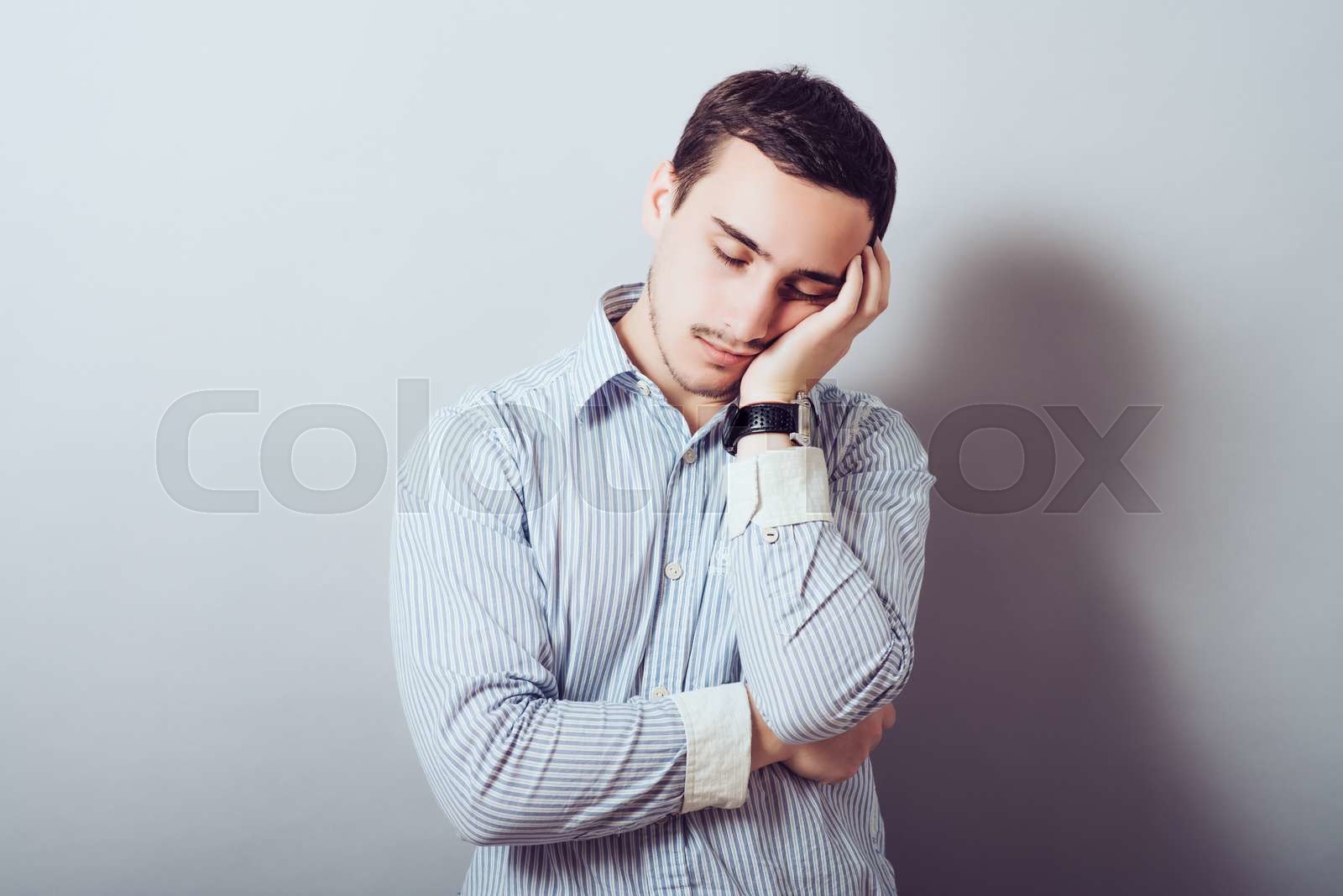 an image of upset young man | Stock image | Colourbox