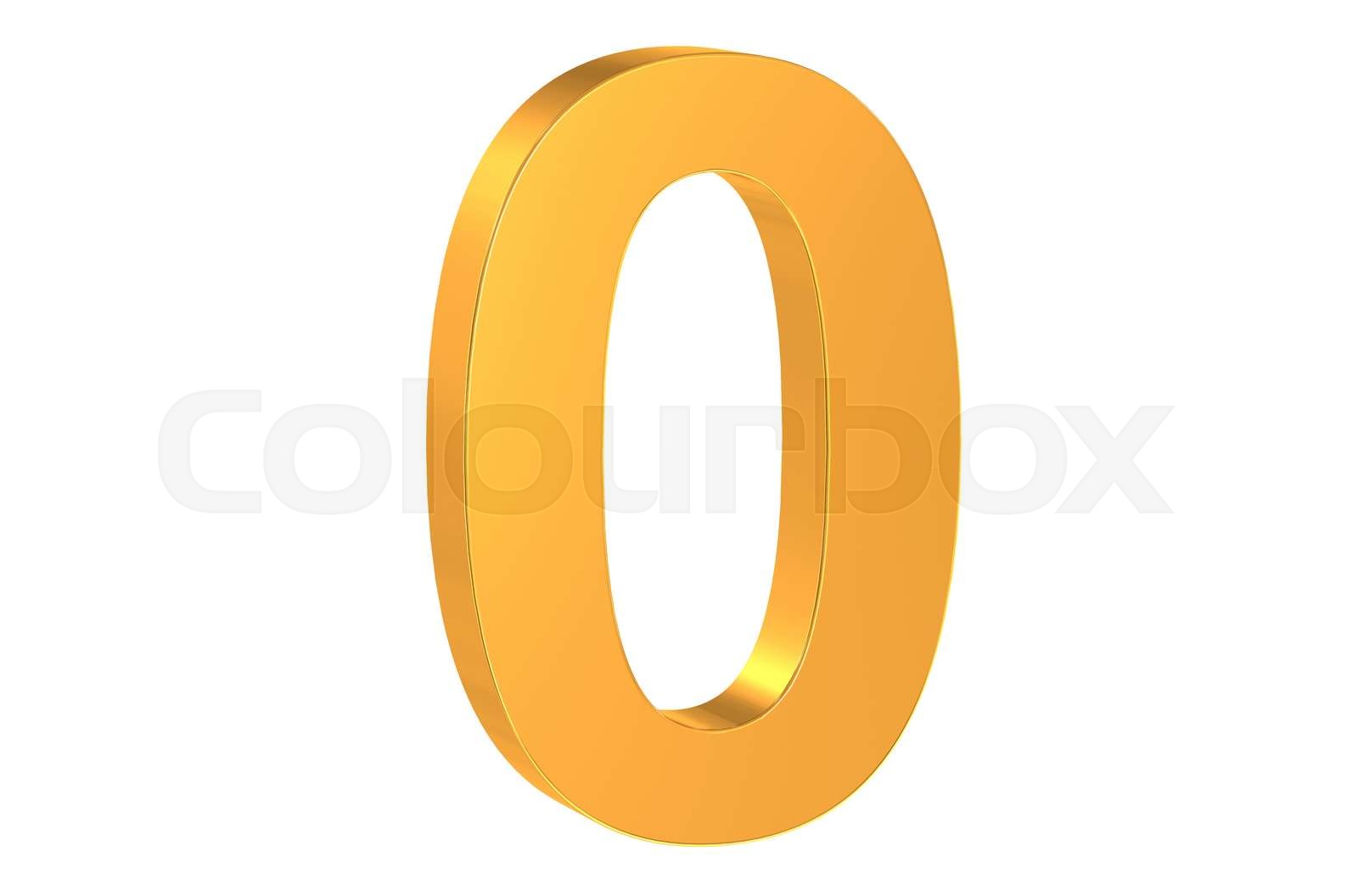 zahl, null, luxus | Stock Bild | Colourbox