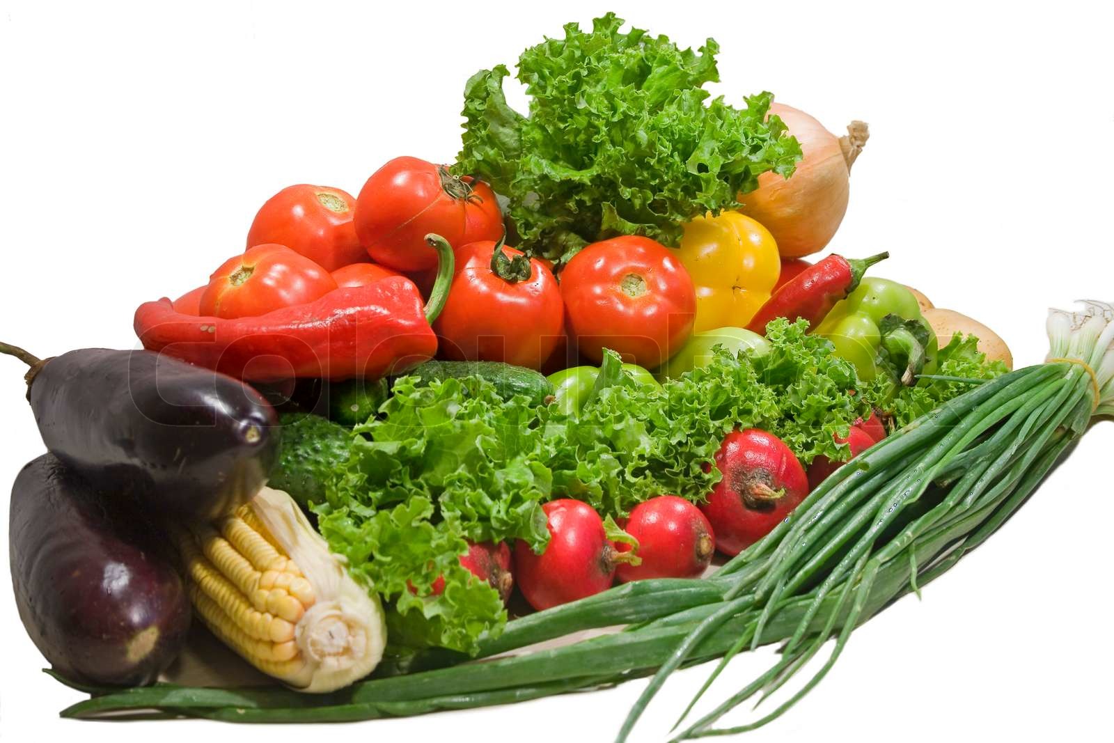 Colorful fresh group of vegetables | Stock image | Colourbox