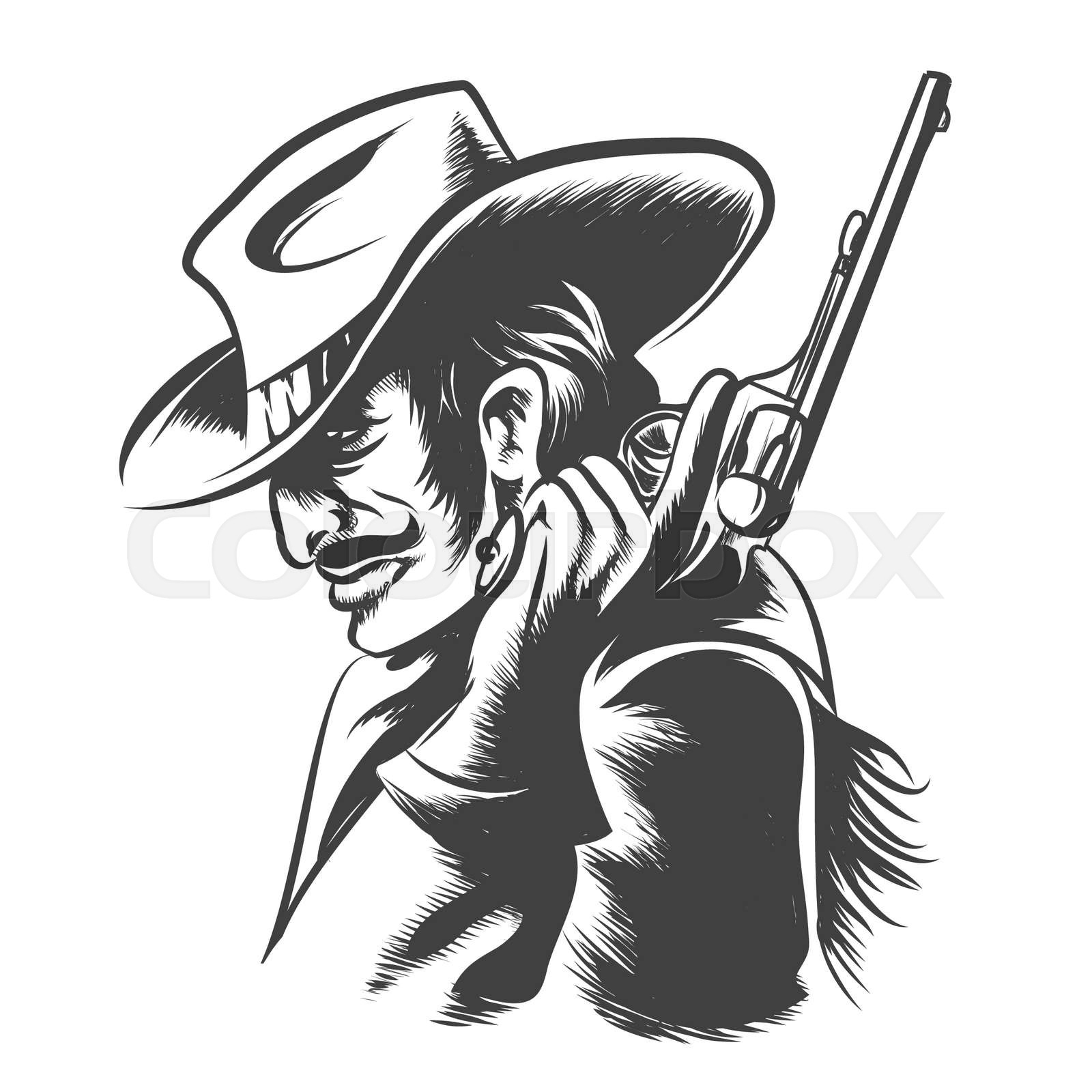 Shooter | Stock vector | Colourbox