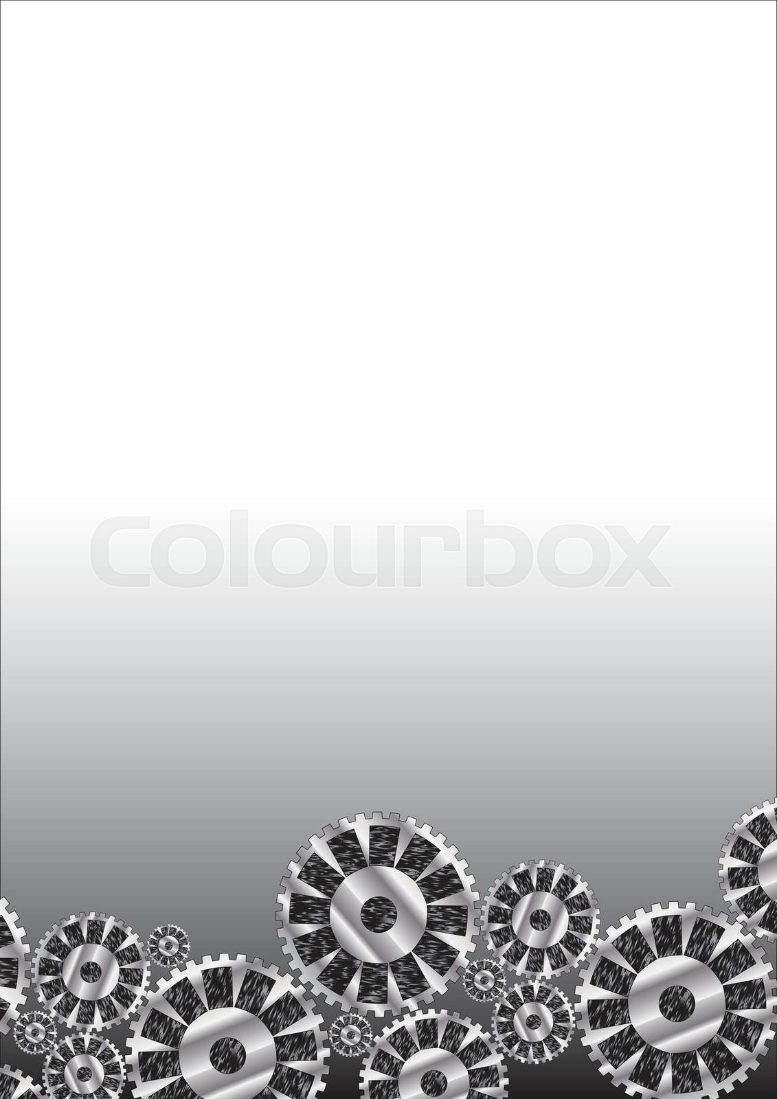 COG BACKGROUND | Stock vector | Colourbox