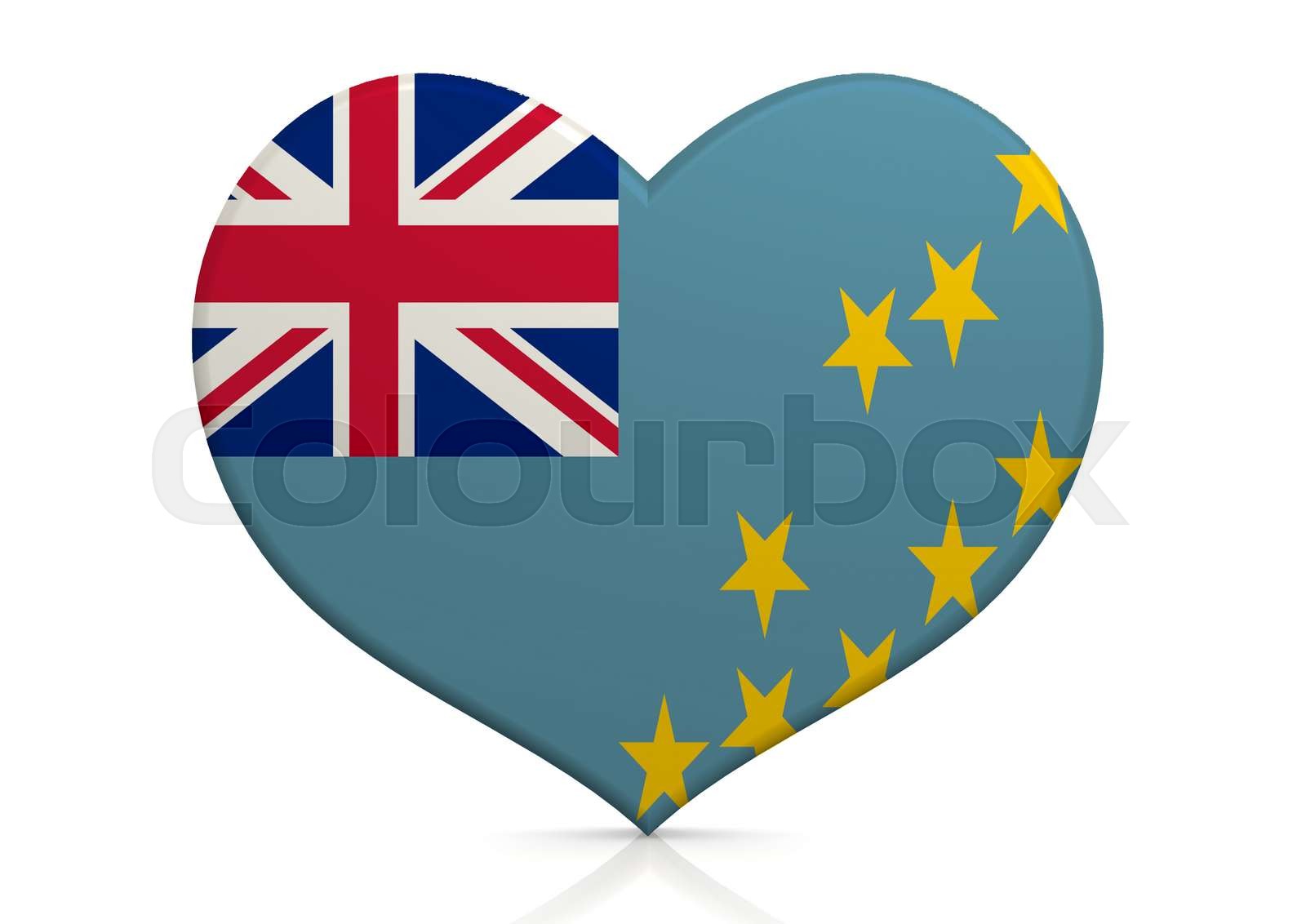 tuvalu, emblem, fred | Stock foto | Colourbox