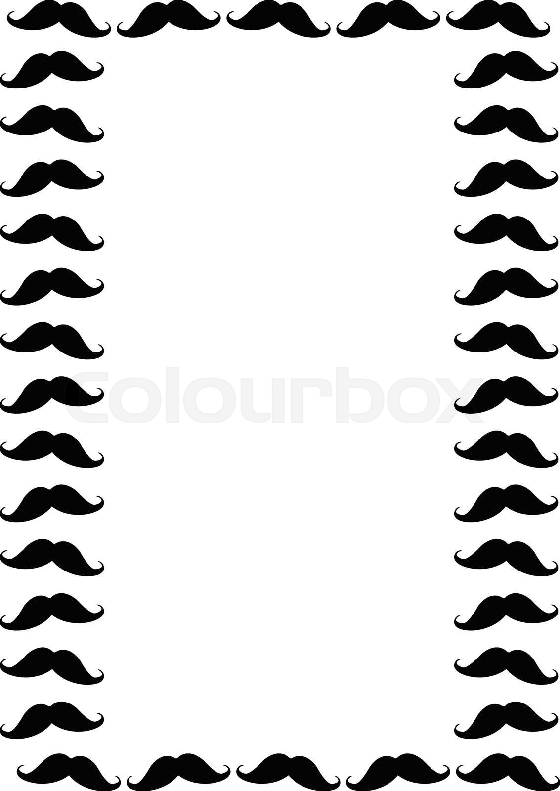 MUSTACHE | Stock vector | Colourbox