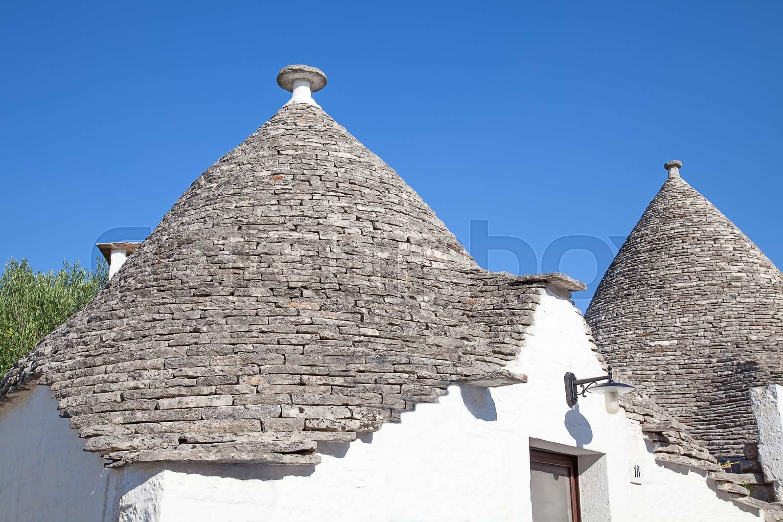 Traditional "Trulli" houses | Stock image | Colourbox