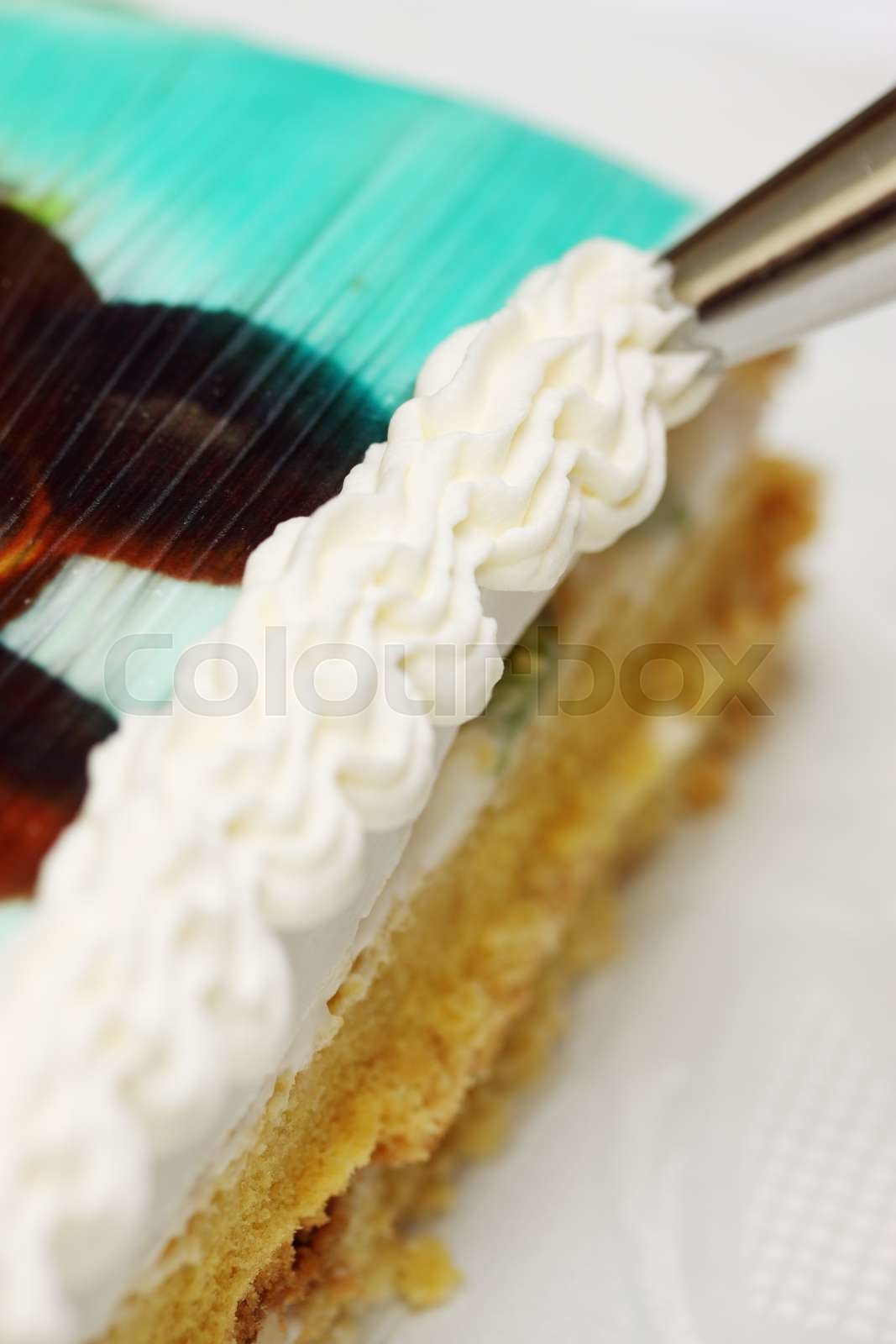 decorate cream | Stock image | Colourbox