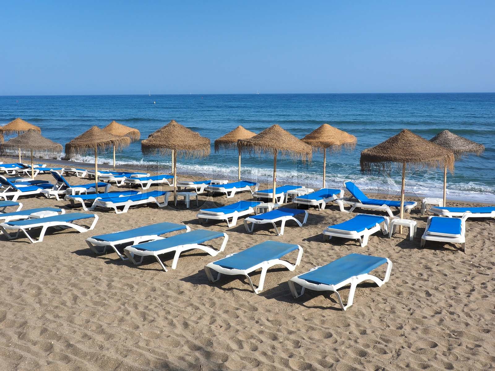 sunny beach | Stock image | Colourbox