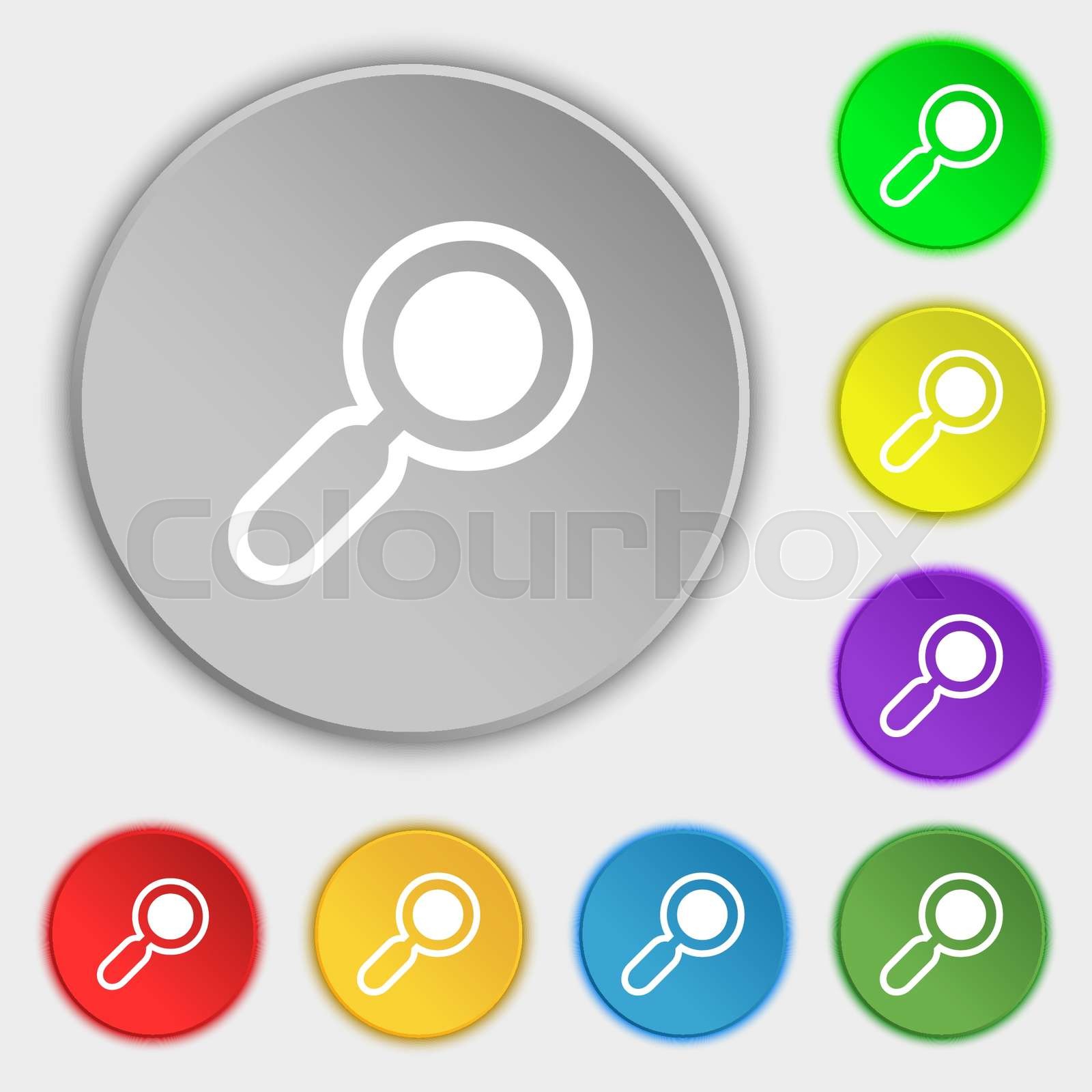 icon, forschung, für | Stock-Vektor | Colourbox