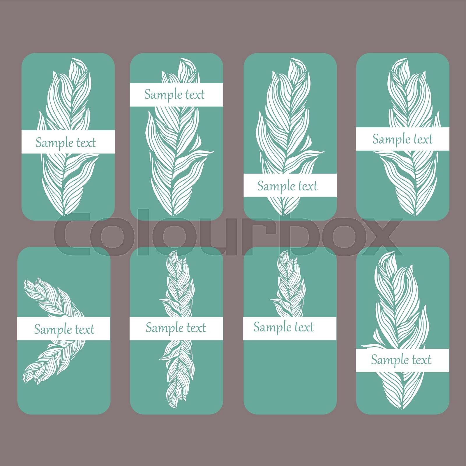 Hand drawn flower shadow | Stock vector | Colourbox