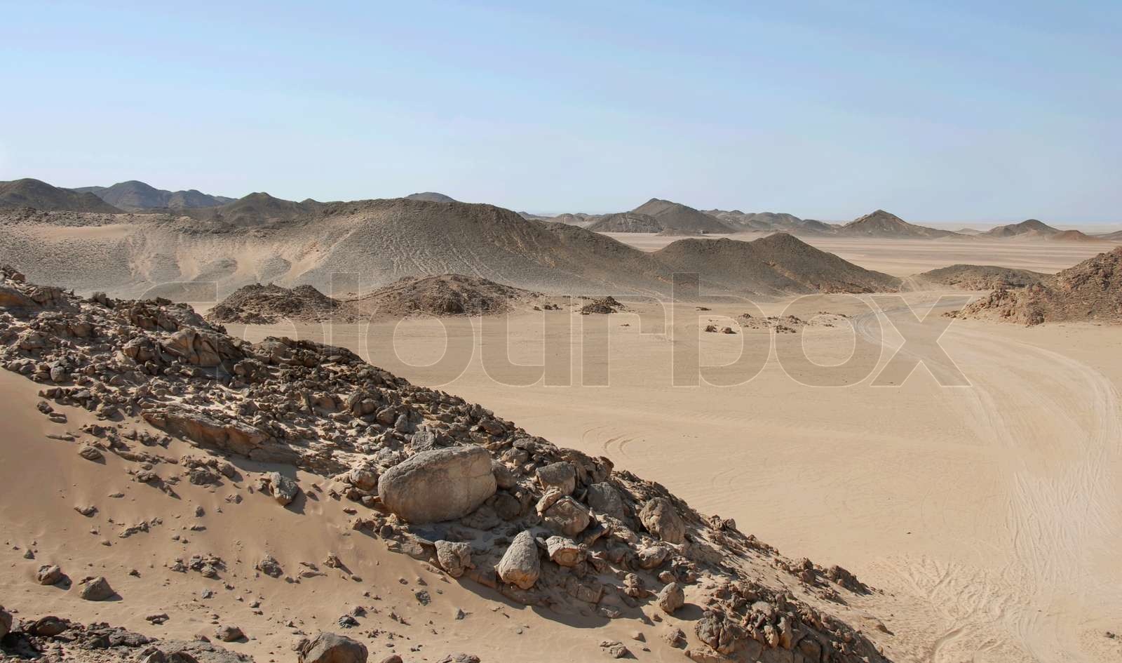 Egypt desert | Stock image | Colourbox