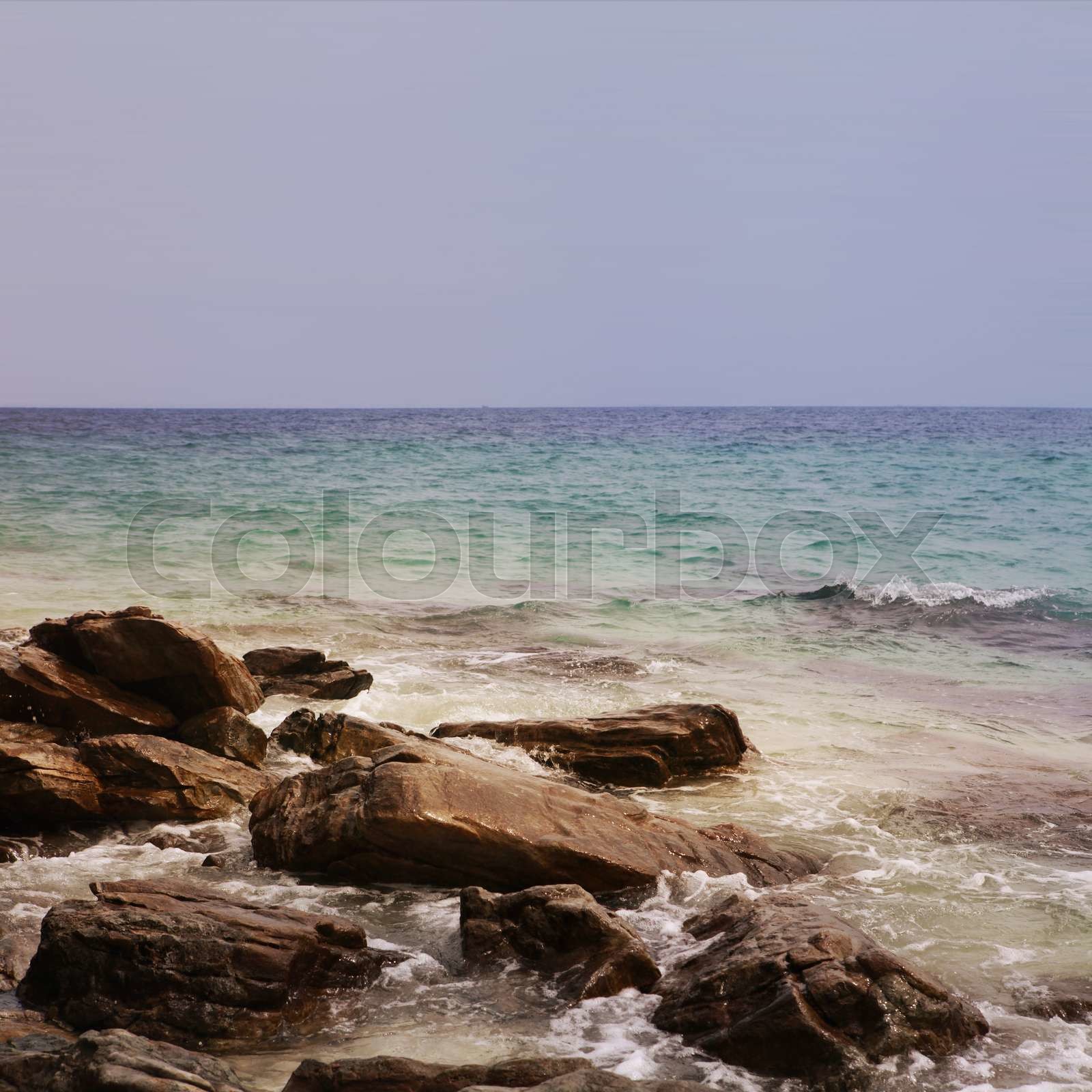 rocks of island | Stock image | Colourbox