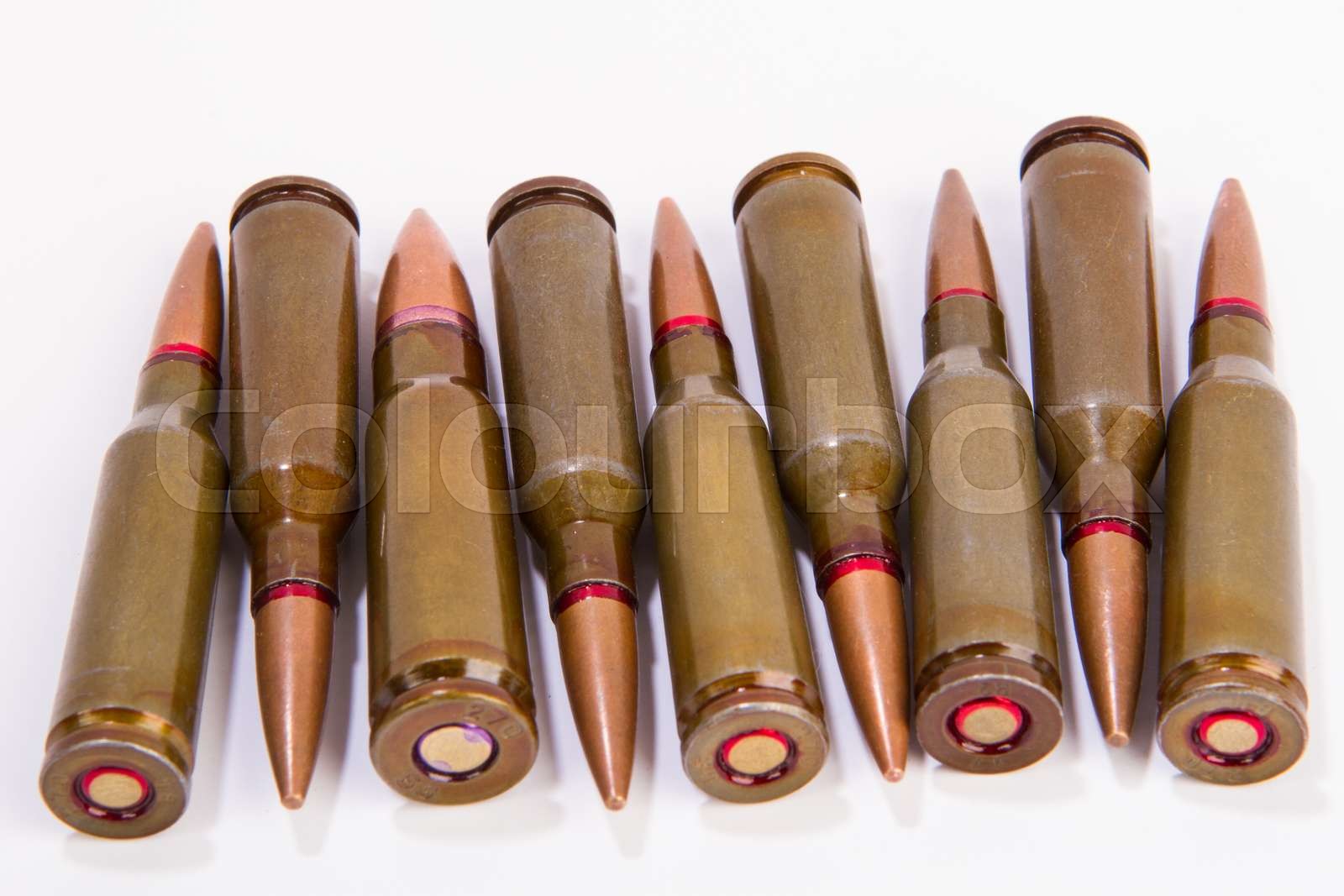 couple of bullets | Stock image | Colourbox