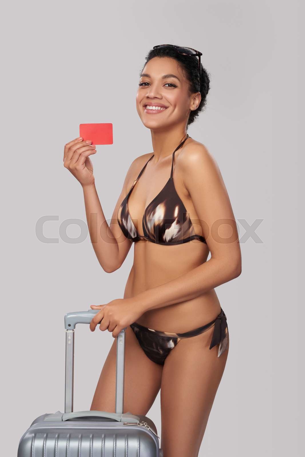 Woman in swimsuit | Stock image | Colourbox