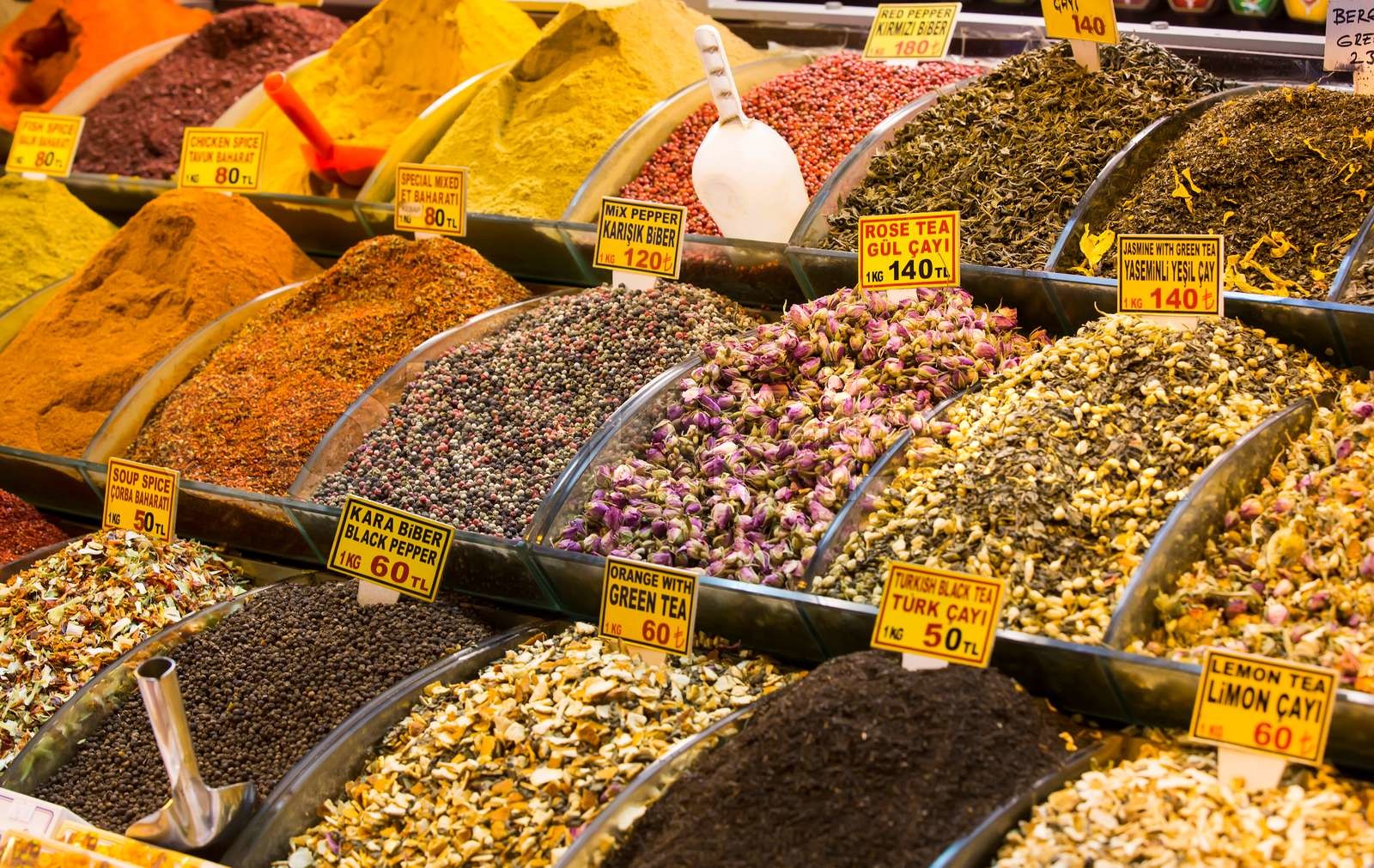 aroma, safran, markt | Stock Bild | Colourbox