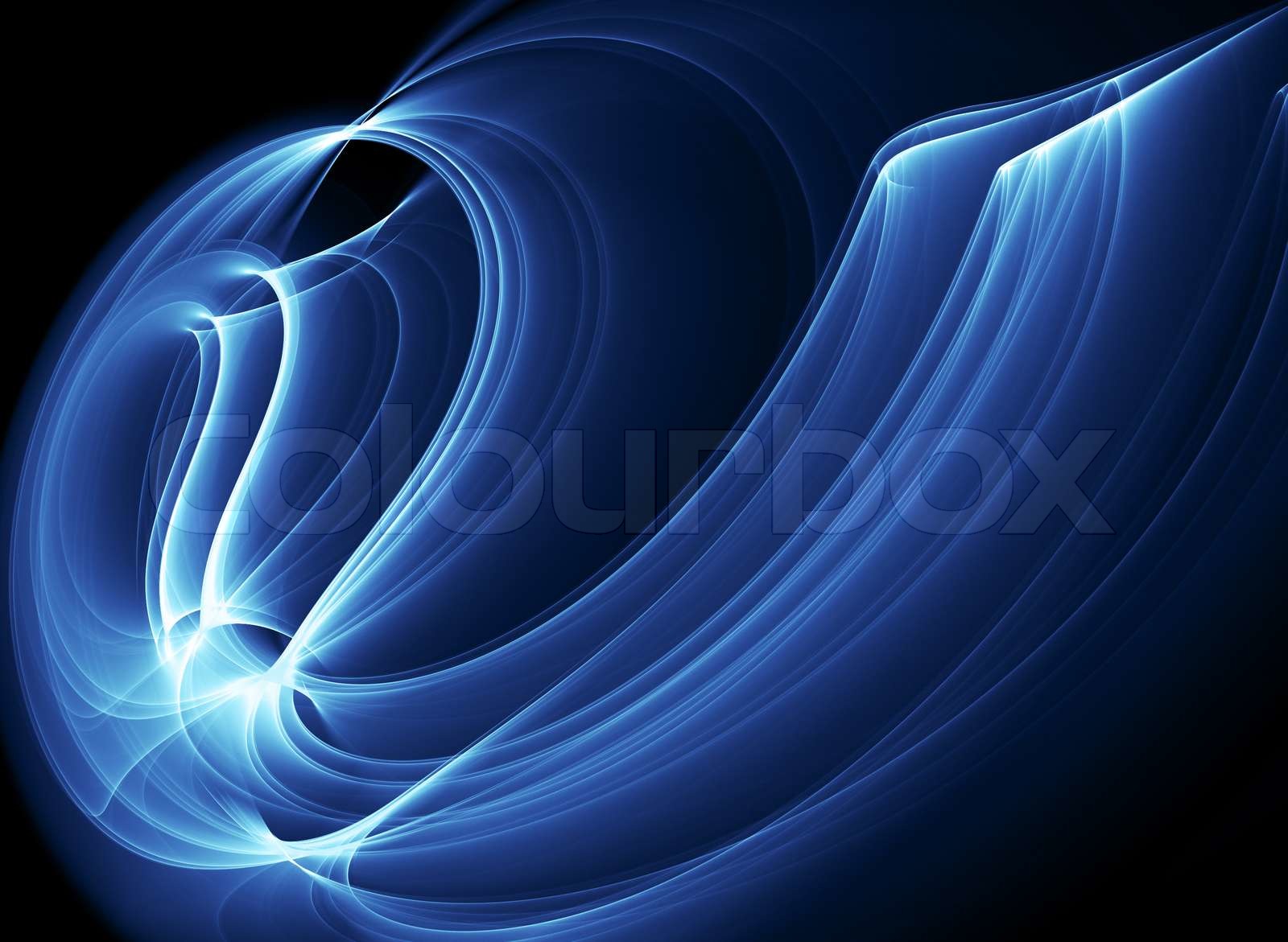 deep blue theme - high quality rendered background | Stock image ...