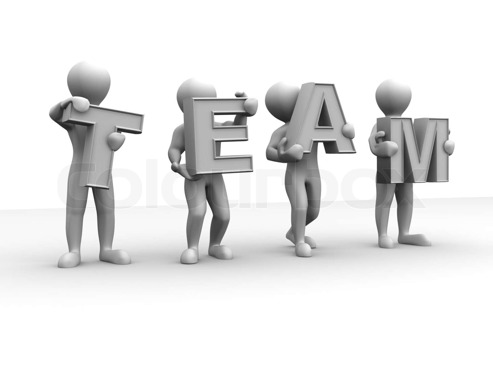 Team. 3d | Stock image | Colourbox